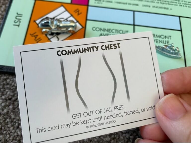 Get Out Of Jail Free Card Meaning - Monopoly Land