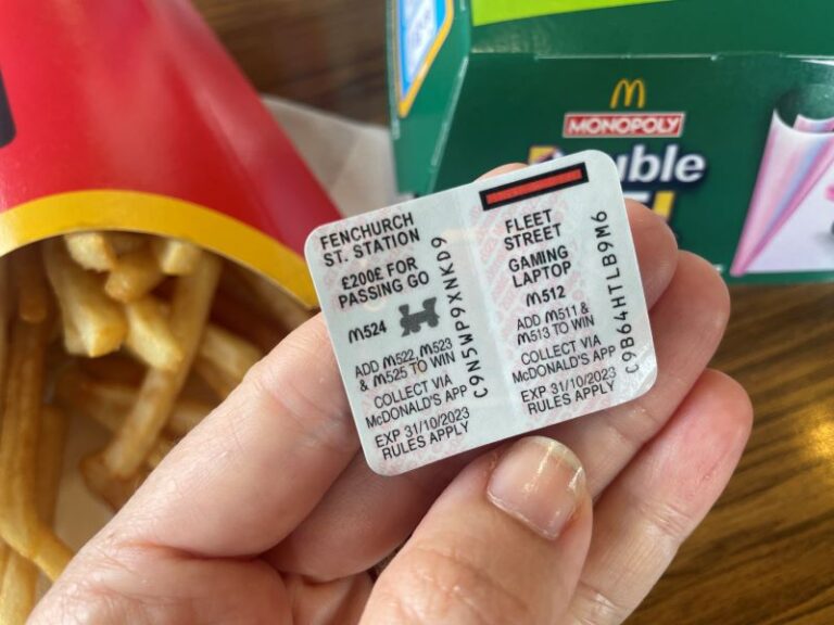 McDonalds Monopoly Train Stations: How To Complete The Set