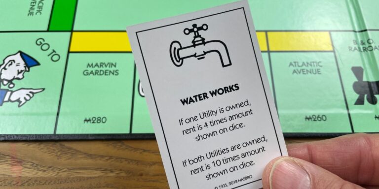 Monopoly Water Works Rules Explained - Monopoly Land