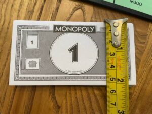 Monopoly Board Dimensions: Size of Monopoly Board, Money & Pieces