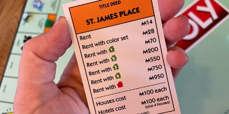 Monopoly Rent Rules Explained - Monopoly Land