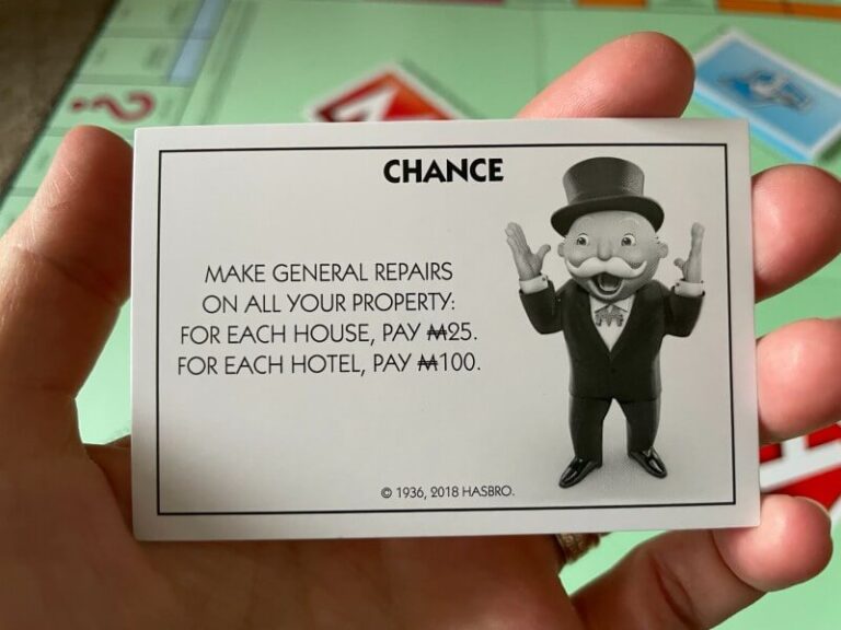 Monopoly Street Repairs Rule Explained